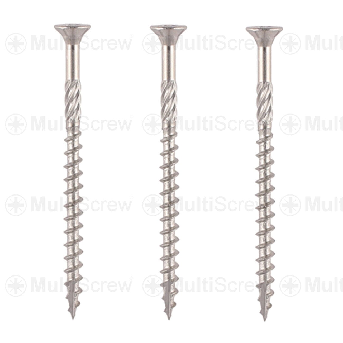 50Mm, 65Mm, Professional Stainless Steel Decking Screws - Fencing Land