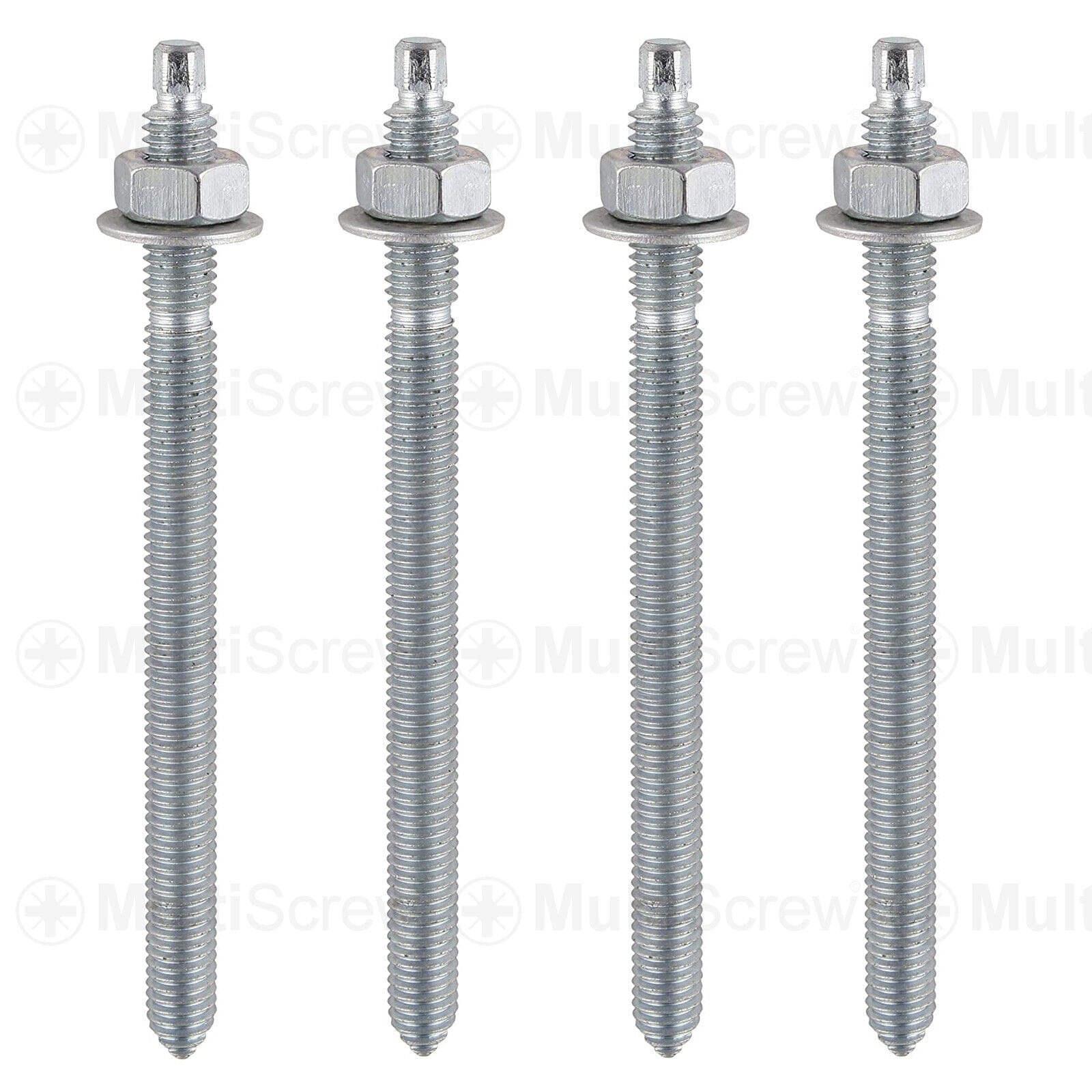 Chemical Resin Anchor Fixing Studs Threaded Rod/Nuts/Washers M8,M10,M1