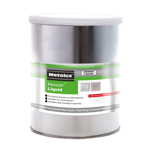 Metolux 2 Part Metoset Liquid Mortar Grey - Pack Qty - 1 Ea