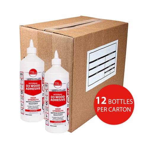 Timco Internal D3 Wood Adhesive - Pack Qty - 1 Ea