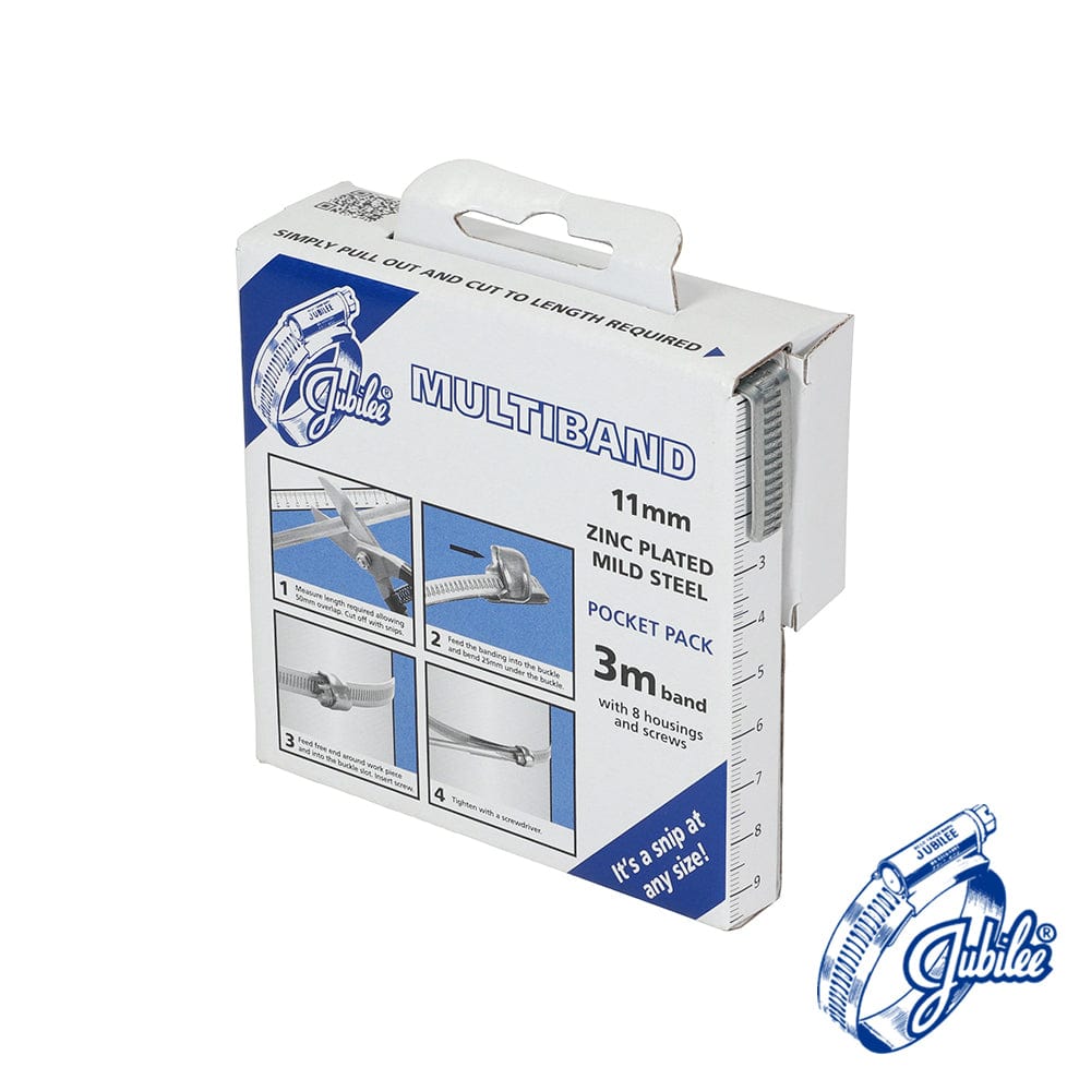 Multiband Mild Steel Pocket Pack Housing Screws - Pack Qty - 8 Pcs