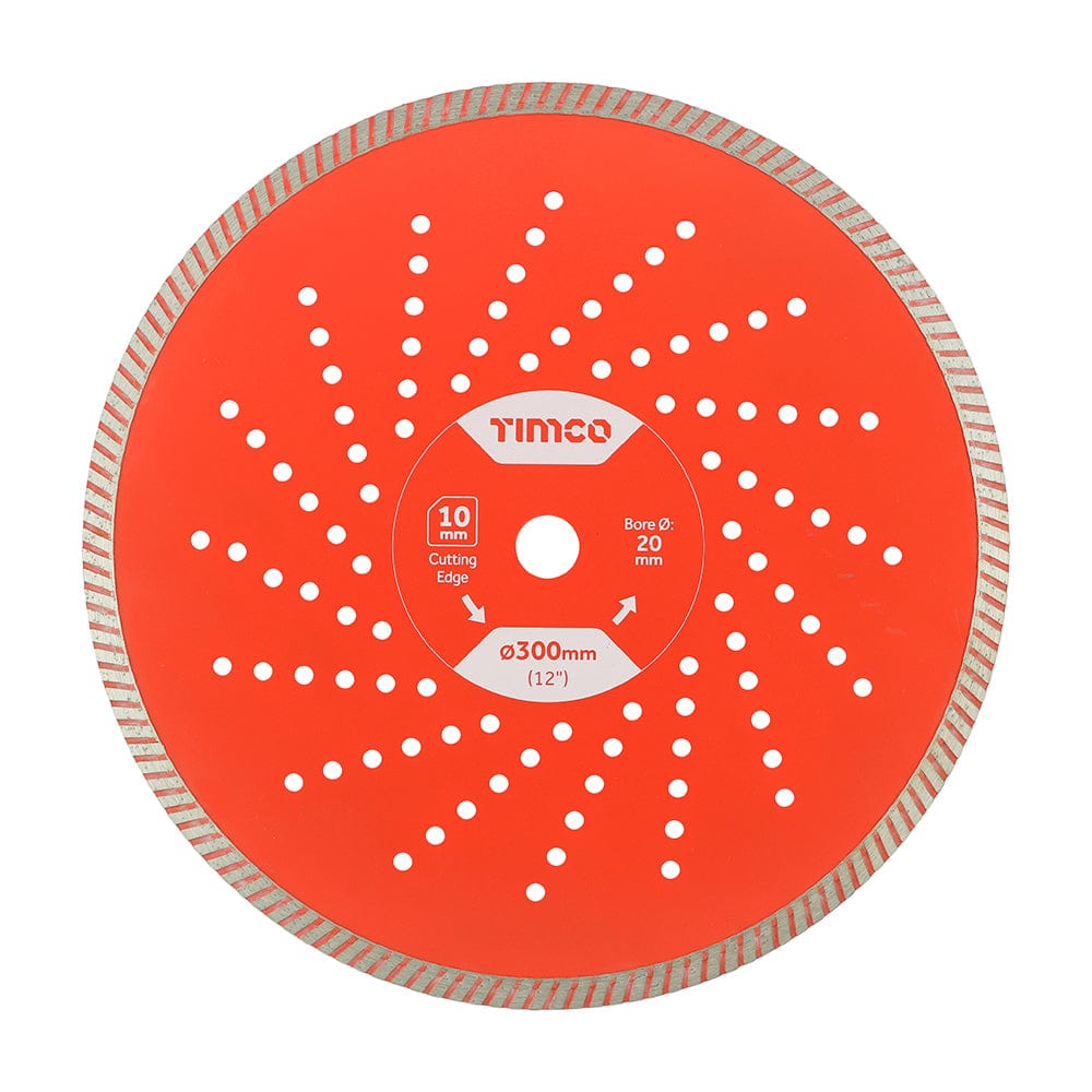 Timco Diamond Blade Continuous - 300 X 20 - Pack Qty - 1 Ea