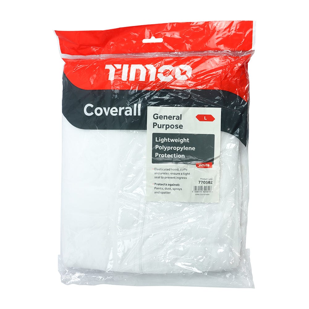Timco Pp Coverall - Pack Qty - 1 Ea