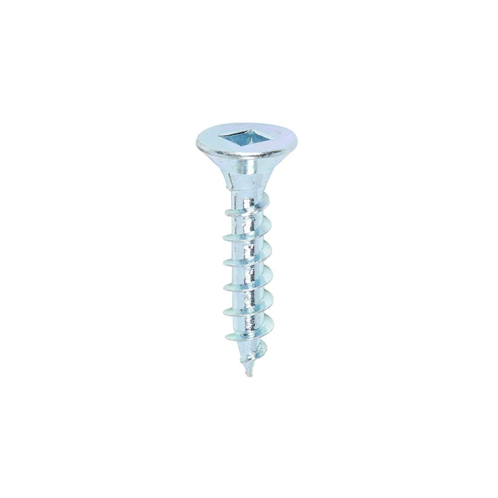 4.0 - 5.0Mm Timco Solo Countersunk Zinc/ Silver Woodscrews - Pack Qty